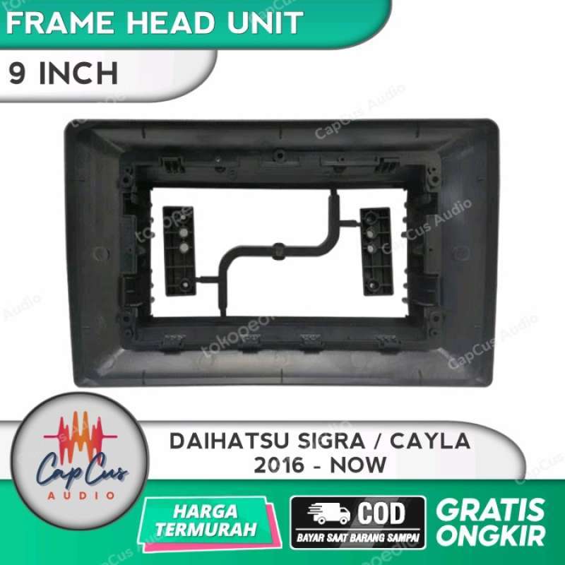 Promo Frame Head Unit 9 Inch Daihatsu Sigra / Cayla / Panel Android ...