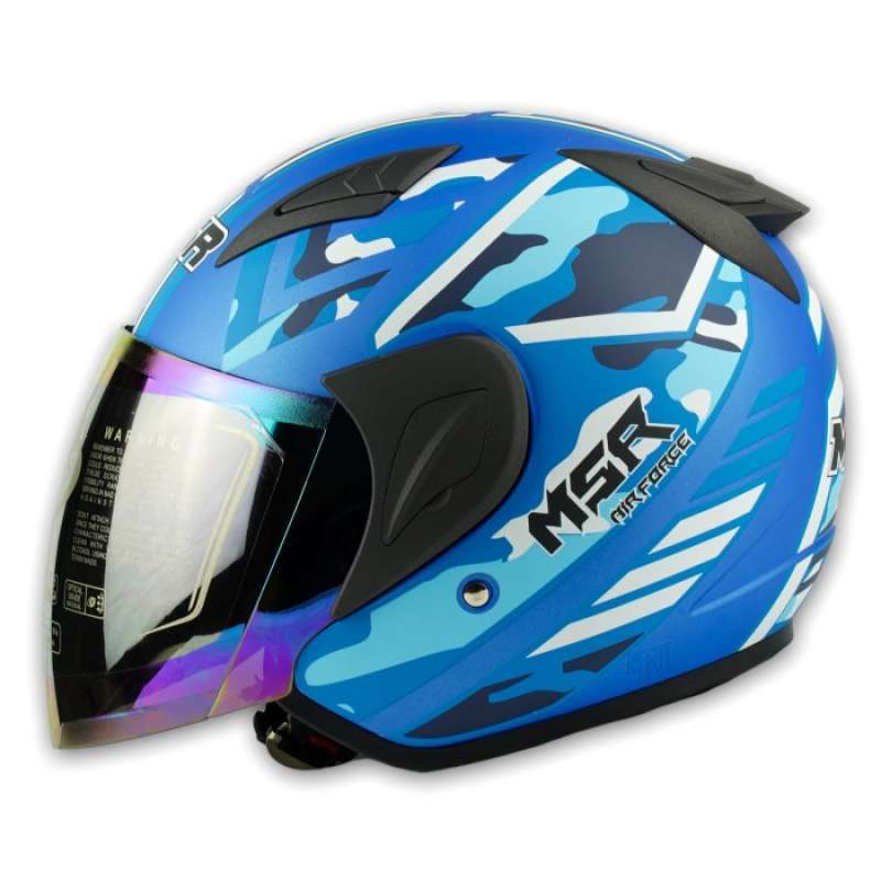 Promo [helm Dewasa] Msr Helmet Javelin - Army - Biru Doff, L Diskon 23% ...