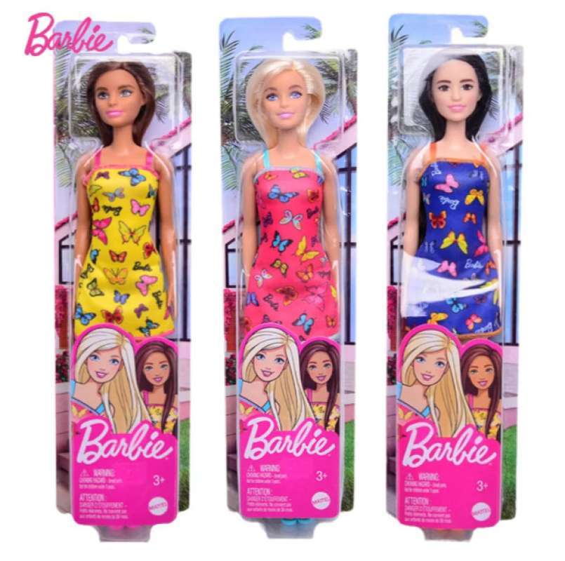 Jual Boneka Barbie Basic Stylish Doll Mattel Original Murah Lengkap ...