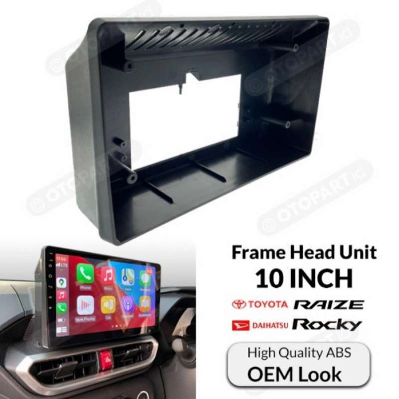 Promo Frame Android Raize /rocky Head Unit Android 10 Inch Raize Frame ...