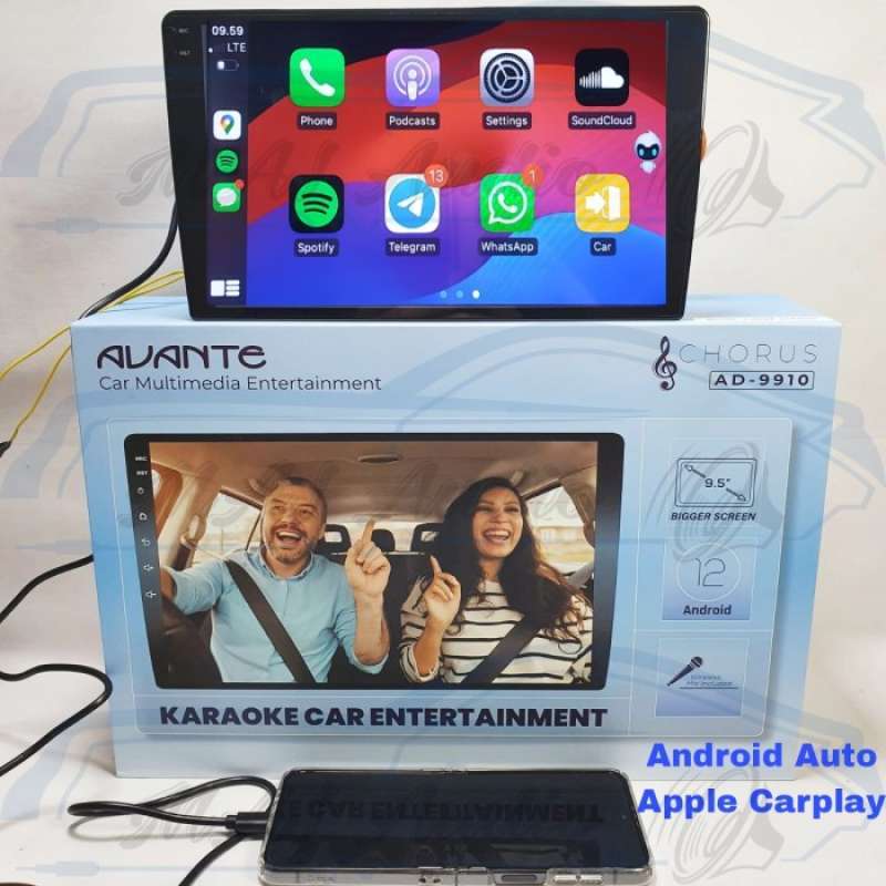 Promo Head Unit Android Avante By Pioneer Ad-9910 With Mic Karaoke ...