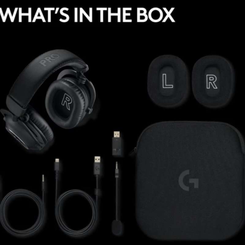 Promo Logitech Gaming Headset Pro X 2 Lightspeed Wireless Bluetooth ...