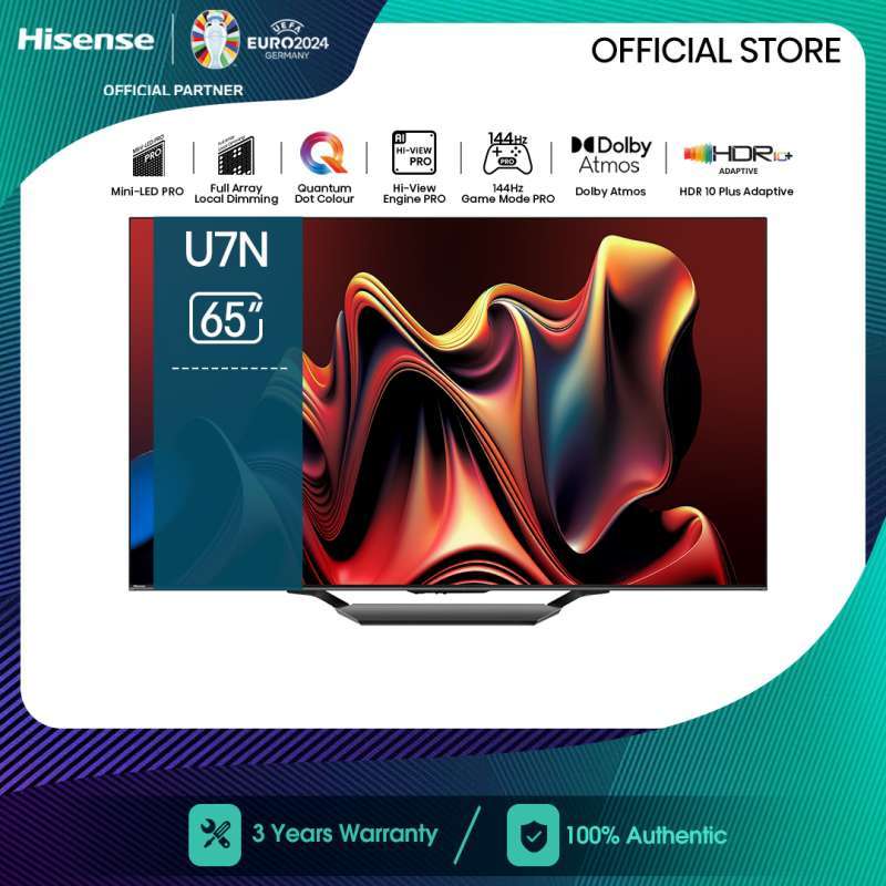 Jual Hisense 65 Inch - 65u7n - 4k Mini Led Quantum Dot Uled The ...