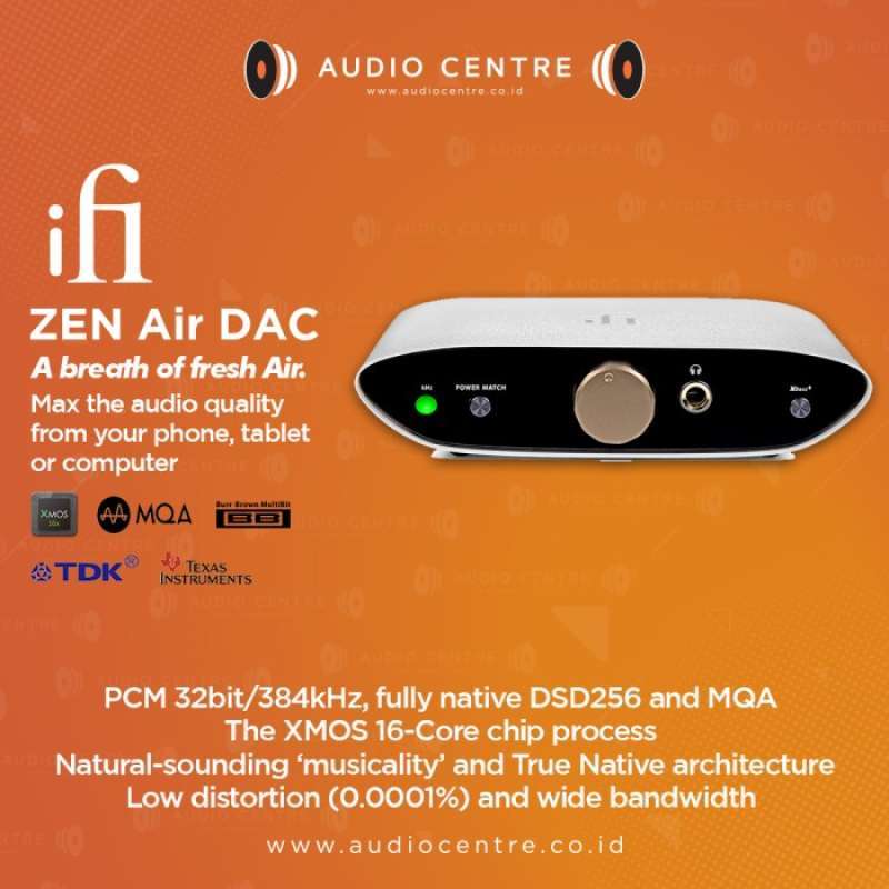 Jual Ifi Audio Zen Air Dac Hi-res Dsd Mqa Usb Dac Headphone Amp With ...