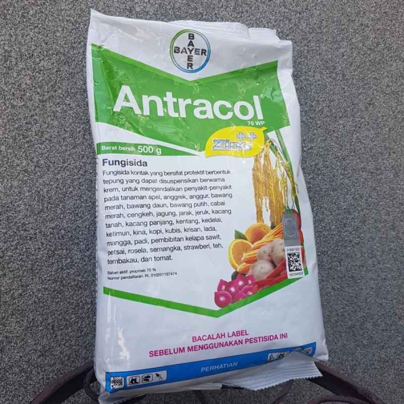 Jual Antracol 70 Wp 500 Gram Dan 1 Kg Obat Jamur Tanaman Di Seller ...
