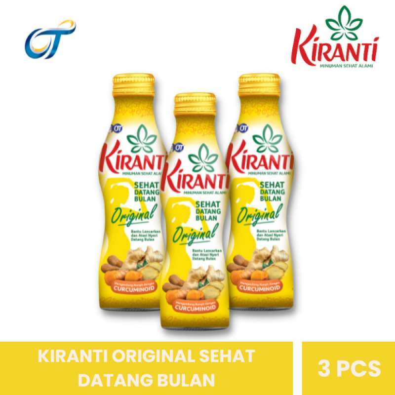 Jual Kiranti Original Sehat Datang Bulan 150ml - [isi 3 Botol] Di ...