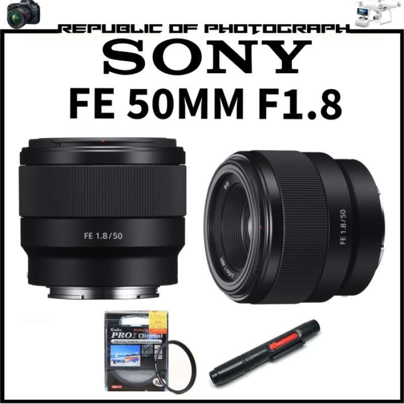 Promo Sony Fe 50mm F1.8 Lens - Lensa Sony Fe 50mm F1.8 - Sel50f18f Diskon 23% Di Seller ...