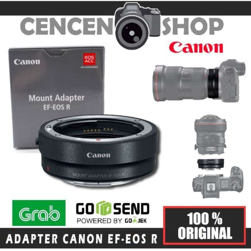 Promo Canon Original Mount Adapter Lens Ef - Eos R / Rp Adaptor Lensa Diskon 23% Di Seller ...