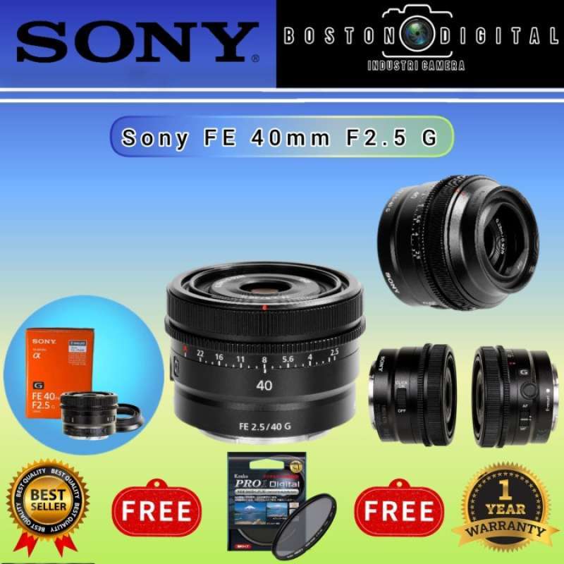 Promo Lensa Sony Fe 40mm F2.5 G / Sony Fe 40mm F2.5 G Diskon 23% Di ...