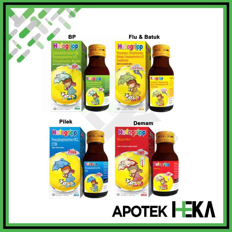Jual Hufagripp Hijau Kuning Biru Merah 60 Ml - Sirup Hufagrip Anak Di ...