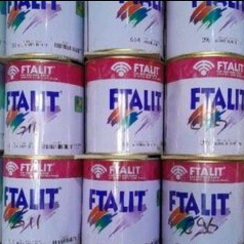 Promo Promo- Ftalit Banff Blue 122 Ftalit Traffic Grey 607 Cat Kayu ...