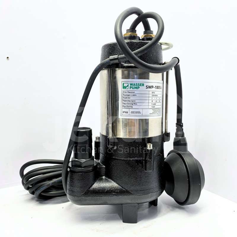 Jual Wasser Swp-100e/ea Pompa Celup Air Kotor – Submersible Sewage Pump ...