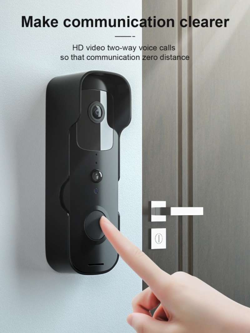Jual Tuya Smart Video Doorbell / Bel Pintu Dengan Kamera - Intercom ...