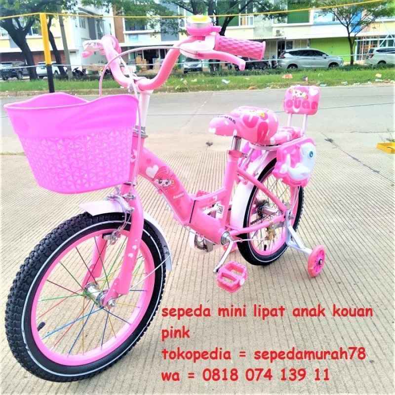 Promo Invoice Sepeda Mini Ctb Lipat Anak 16 Inch Kouan Lumba Lumba ...