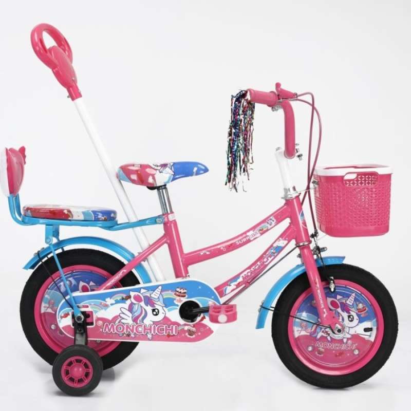 Promo Sepeda Mini Monchichi Unicorn 12 Inc Pakai Dorongan Ban Pompa ...