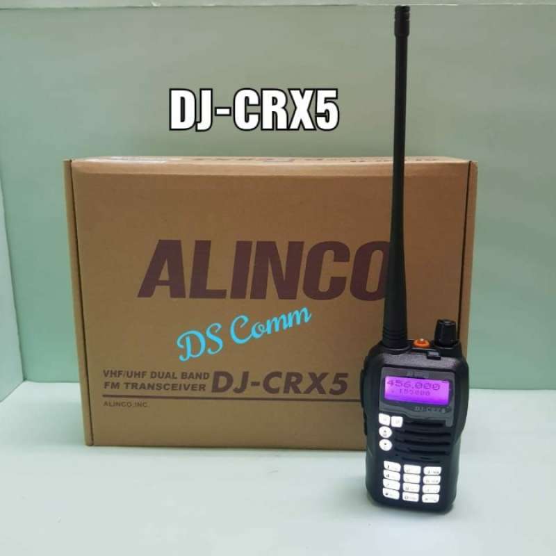 Promo Alinco Dj-crx5 Ht Dual Band Vhf Uhf Baru Garansi Radio Ht Djcrx5 Crx5 Diskon 33% Di Seller ...