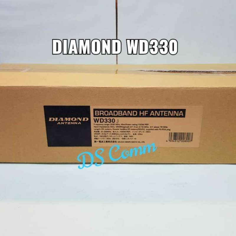 Promo Diamond Antenna Wd330j Antena Radio Hf Ssb Ori Japan Bentang Ht ...