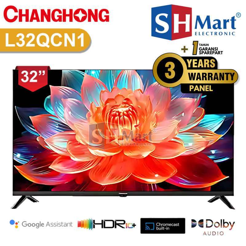 Jual Tv Changhong 32 Inch Qled L32qcn1 Digital Hd Google Smart Tv Garansi Resmi Di Seller Shmart ...
