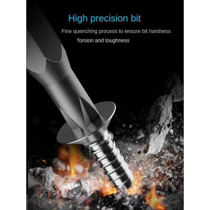 Jual Jgng Obeng Reparasi Mini 6 In 1 Stubby Screwdriver Set Magnetic ...