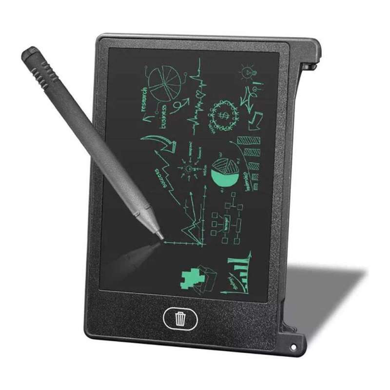 Jual Lazmin Papan Gambar Digital Monochrome Lcd Drawing Tablet 4.5 Inch ...