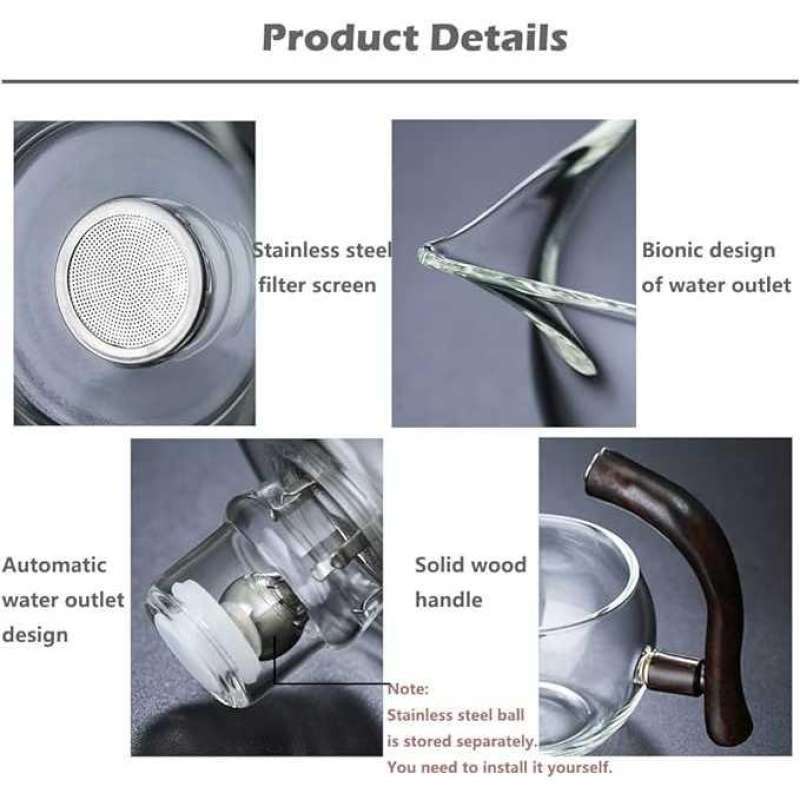 Jual Chameilai Pitcher Pembuat Teh Tradisional Infuser Teapot ...