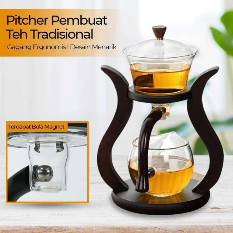 Jual Chameilai Pitcher Pembuat Teh Tradisional Infuser Teapot ...