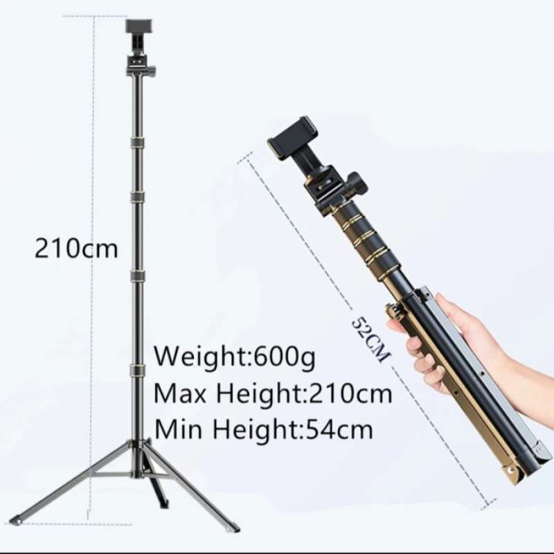 Jual Tripod Handphone 2 Meter Besi - Tripod Kamera Tripod Tongsis ...