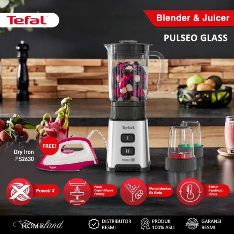 Jual Tefal Blender Pulseo Glass Bl178d Di Seller Circlet - Cengkareng Timur, Kota Jakarta Barat ...