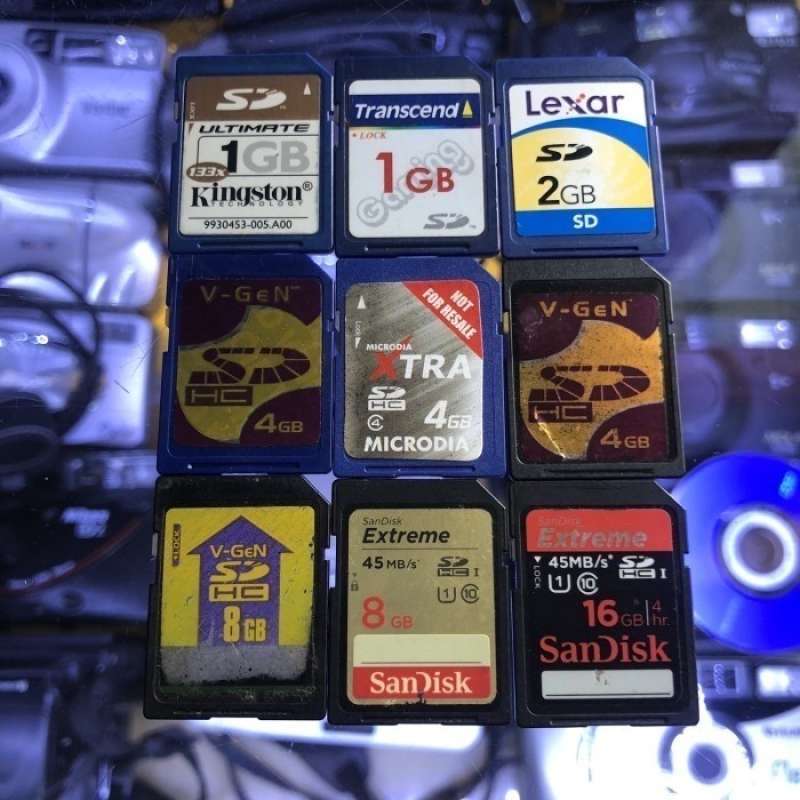 Jual Memory Card Kamera Memory Card Digicam Second-bekas - Adaptor 2gb ...