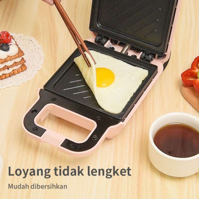 Jual Simplus Sandwich Maker Low Watt Pemanggang Roti Mesin - Putih Di ...