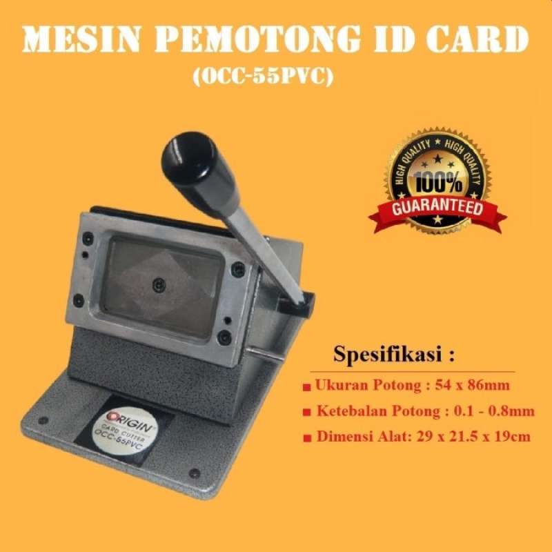 Jual Alat Potong Id Card / Plong Id Card / Pvc Card Cutter Origin Occ-55 Di Seller Circlet ...