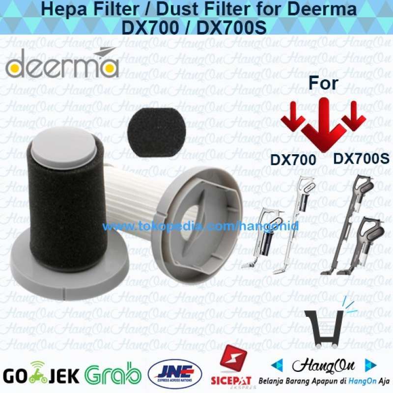 Jual Hepa Filter / Dust Filter For Deerma Dx700 / Dx700s Dx 700 Dx 700s ...