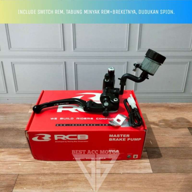 Promo Master Rem Kanan Rcb Racing Boy Radial S1 Plus Switch Rem ...