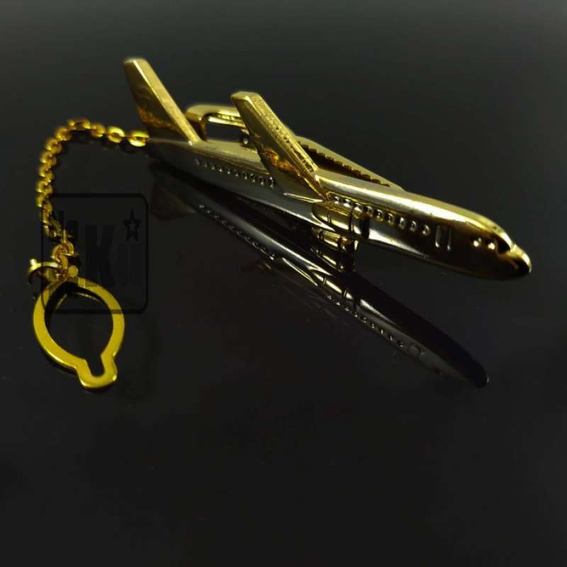 Jual Pin Dasi / Tie Clip / Penjepit Dasi Motif Armada - Pesawat / Kapal ...