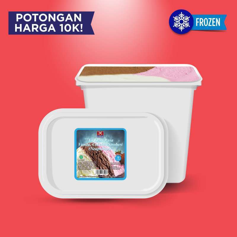 Promo Diamond Ice Cream Neapolitan 8 Lt Diskon 5% Di Seller Diamondfair ...