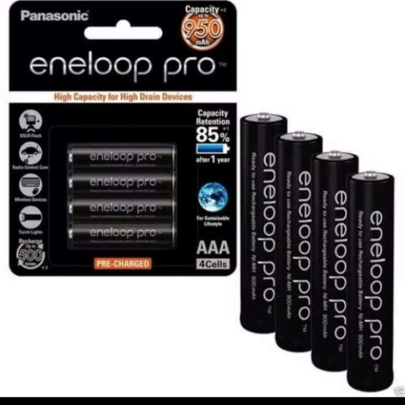 Jual Baterai Cas Aaa Eneloop Pro 950 Mah Isi 4 Pcs Di Seller Circlet ...
