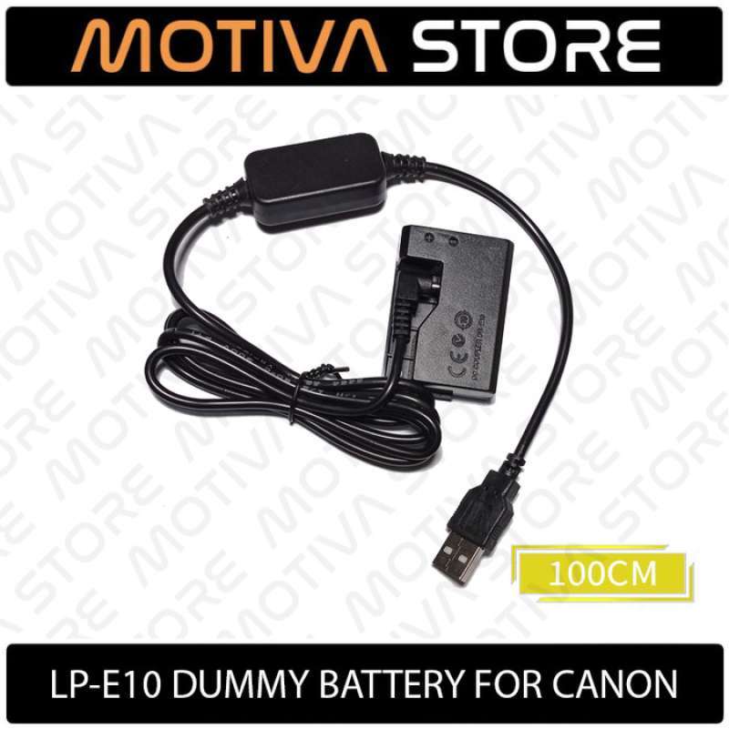 Jual Lp-e10 Lpe10 Dummy Battery For Canon 1100d 1200d 1300d 1500d 3000d ...