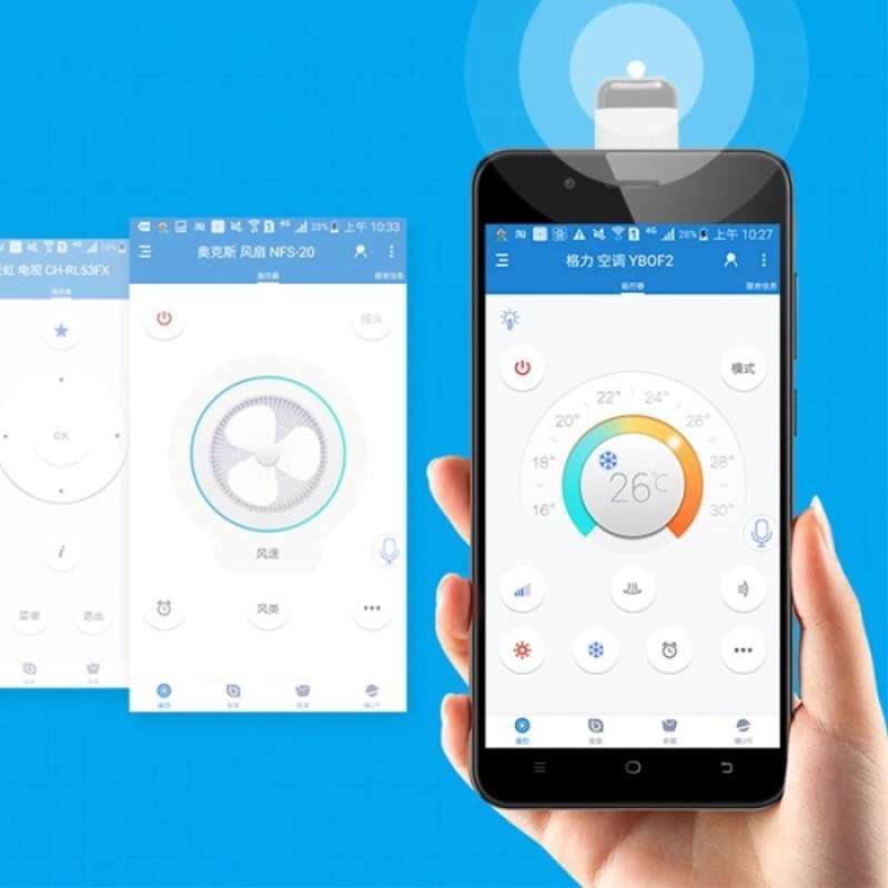 Jual Micro Usb Type-c Interface Smart Phone App Control Ir Zaza Remote ...