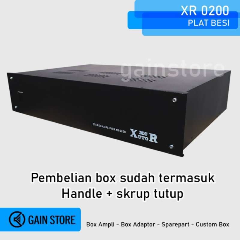 Jual Box Ampli Amplifier Power Xr 0200 Polos/usb Di Seller Circlet ...