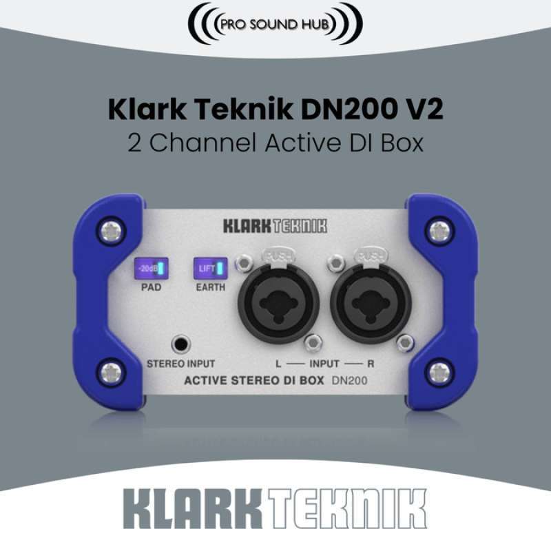 Jual Klark Teknik Dn200 Dn-200 Active Stereo Di Box Direct Aktif 2 ...