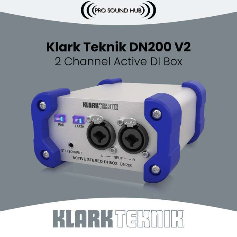 Jual Klark Teknik Dn200 Dn-200 Active Stereo Di Box Direct Aktif 2 ...