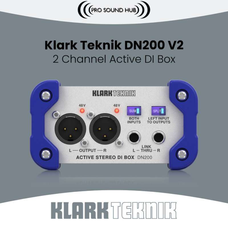 Jual Klark Teknik Dn200 Dn-200 Active Stereo Di Box Direct Aktif 2 ...