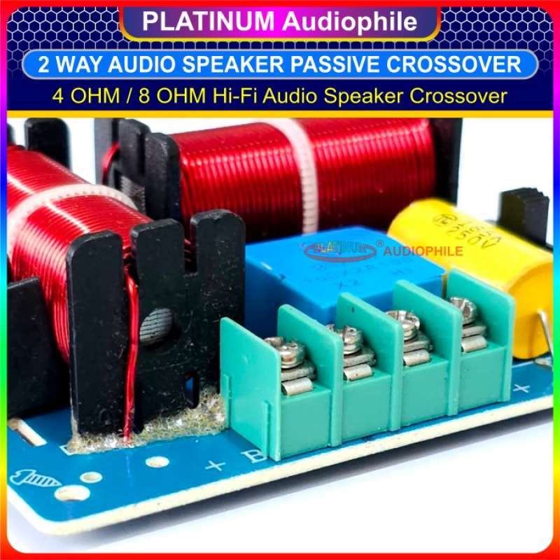 Jual Crossover Pasif 2 Way Passive Speaker Crossover Bass Treble Di ...