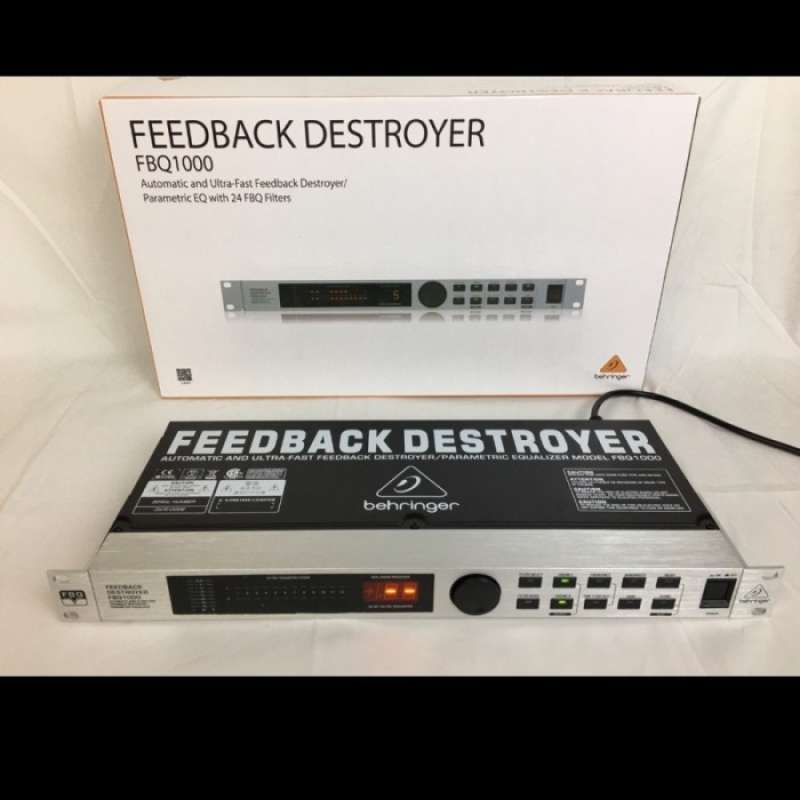 Jual Behringer Feedback Destroyer Behringer Fbq1000 Fbq 1000 Anti ...