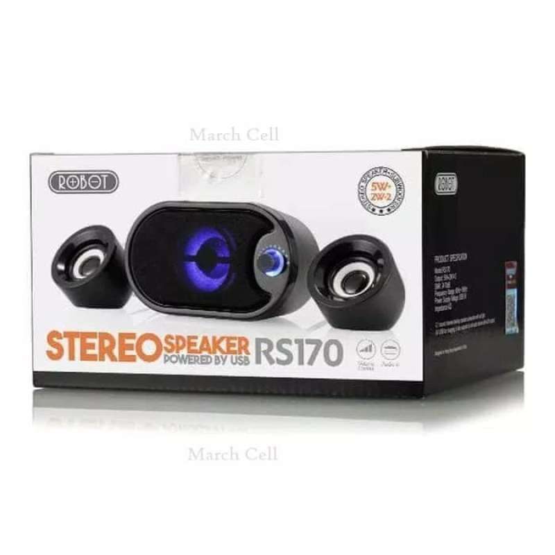 Jual Speaker Robot Rs170 Stereo - Garansi 1tahun Di Seller Circlet - Cengkareng Timur, Kota ...