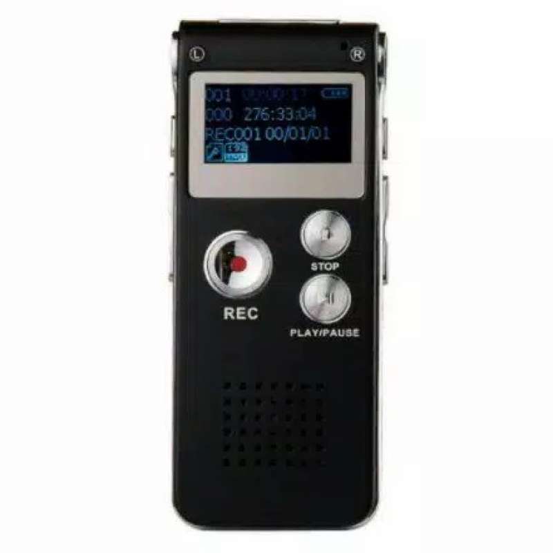 Jual Usb Digital Voice Recorder 8gb + Mp3 Player (perekam Suara) Vloger ...