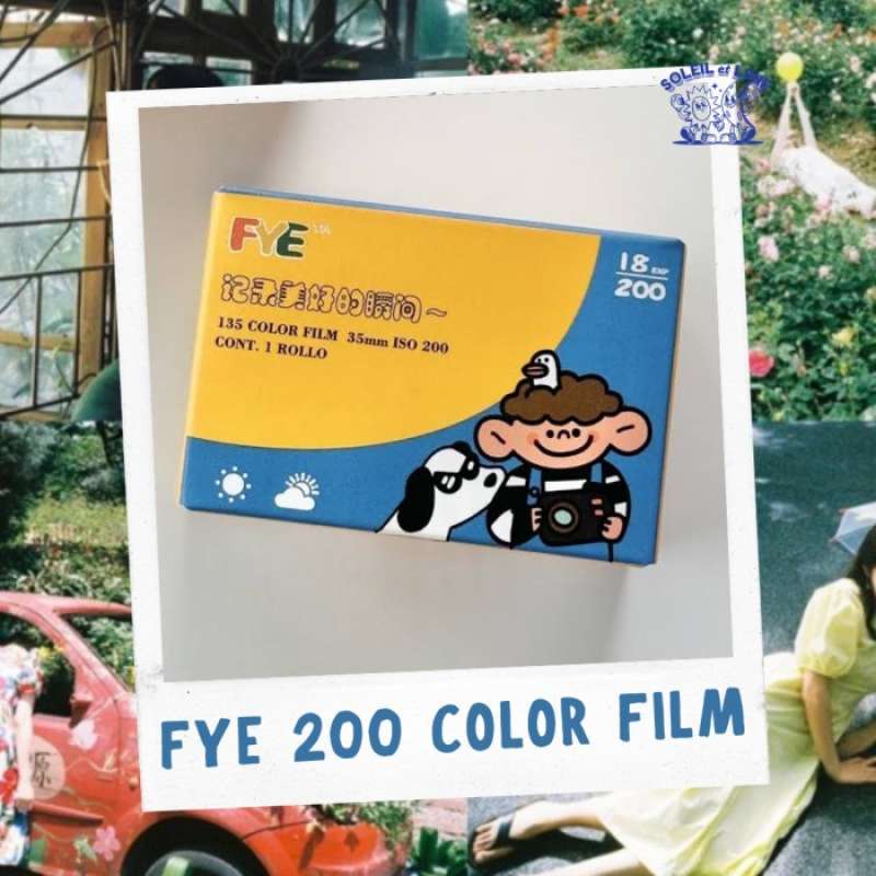 Jual Fye 200 Color Film - Roll Film 35mm, Iso 200, 18exp Di Seller ...
