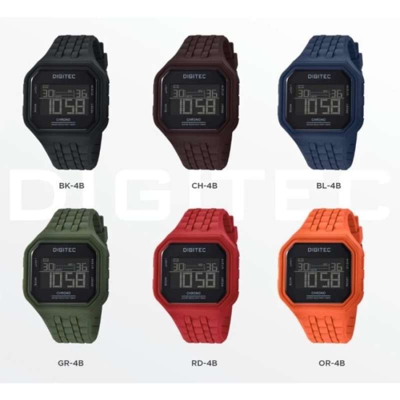 Jual Jam Tangan Pria Digitec Digital 5189 Original - 5189 Kuning Di ...