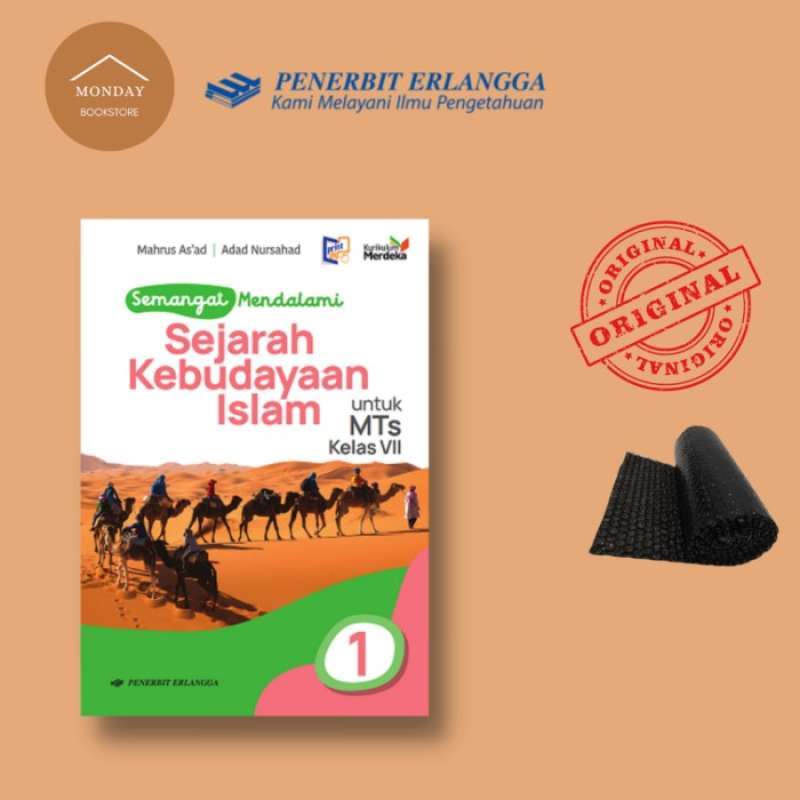 Promo Ori Semangat Mendalami Sejarah Kebudayaan Islam Mts Kls.7/km Diskon 26% Di Seller Harui ...