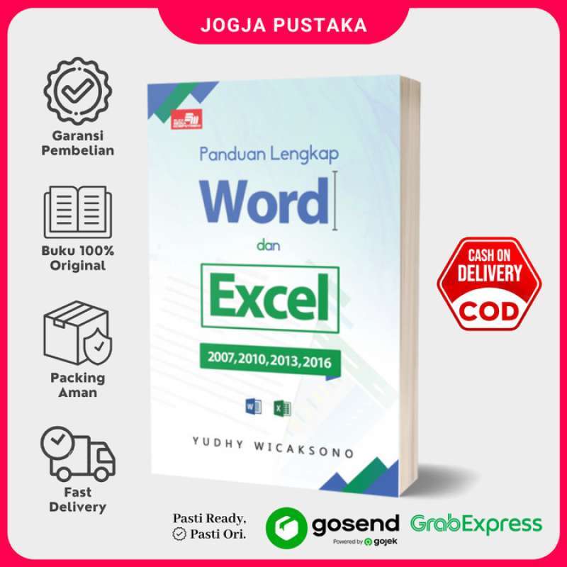 Promo Buku Panduan Lengkap Word Dan Excel 2007, 2010, 2013, & 2016 ... Promo Buku Panduan Lengkap Word Dan Excel 2007, 2010, 2013, & 2016 ...